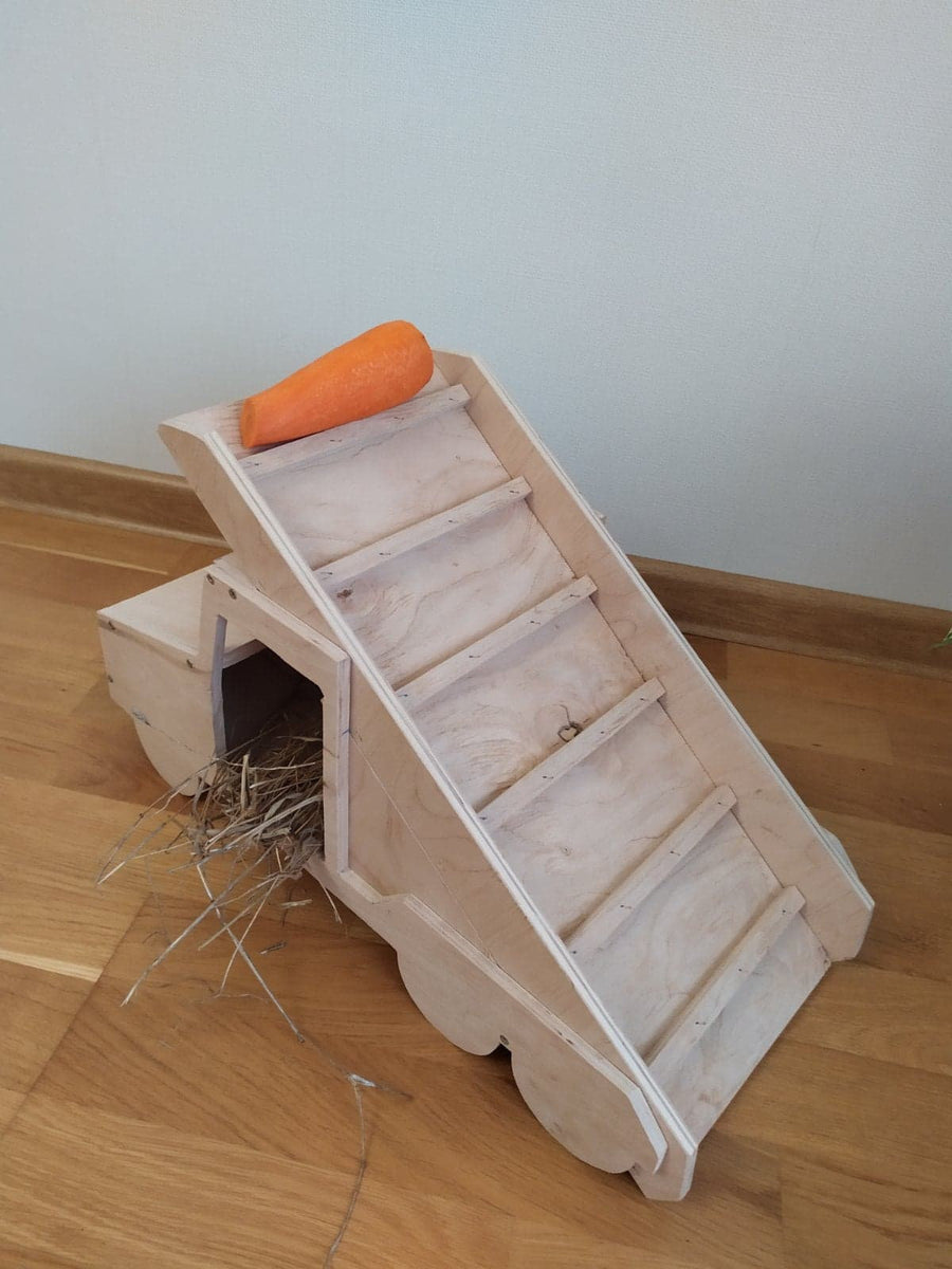 Katyusha Rocket Launcher Feeder Rabbit Clapier Maison – PETSGANG HOUSES